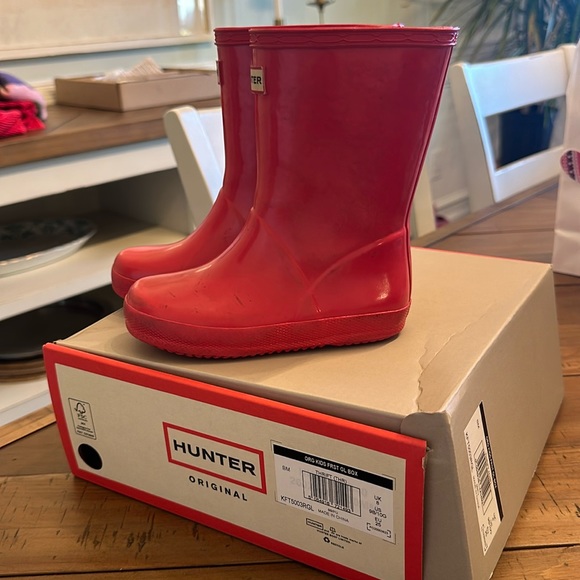 Hunter | Shoes | Hunter Original Kids First Gloss Boot | Poshmark
